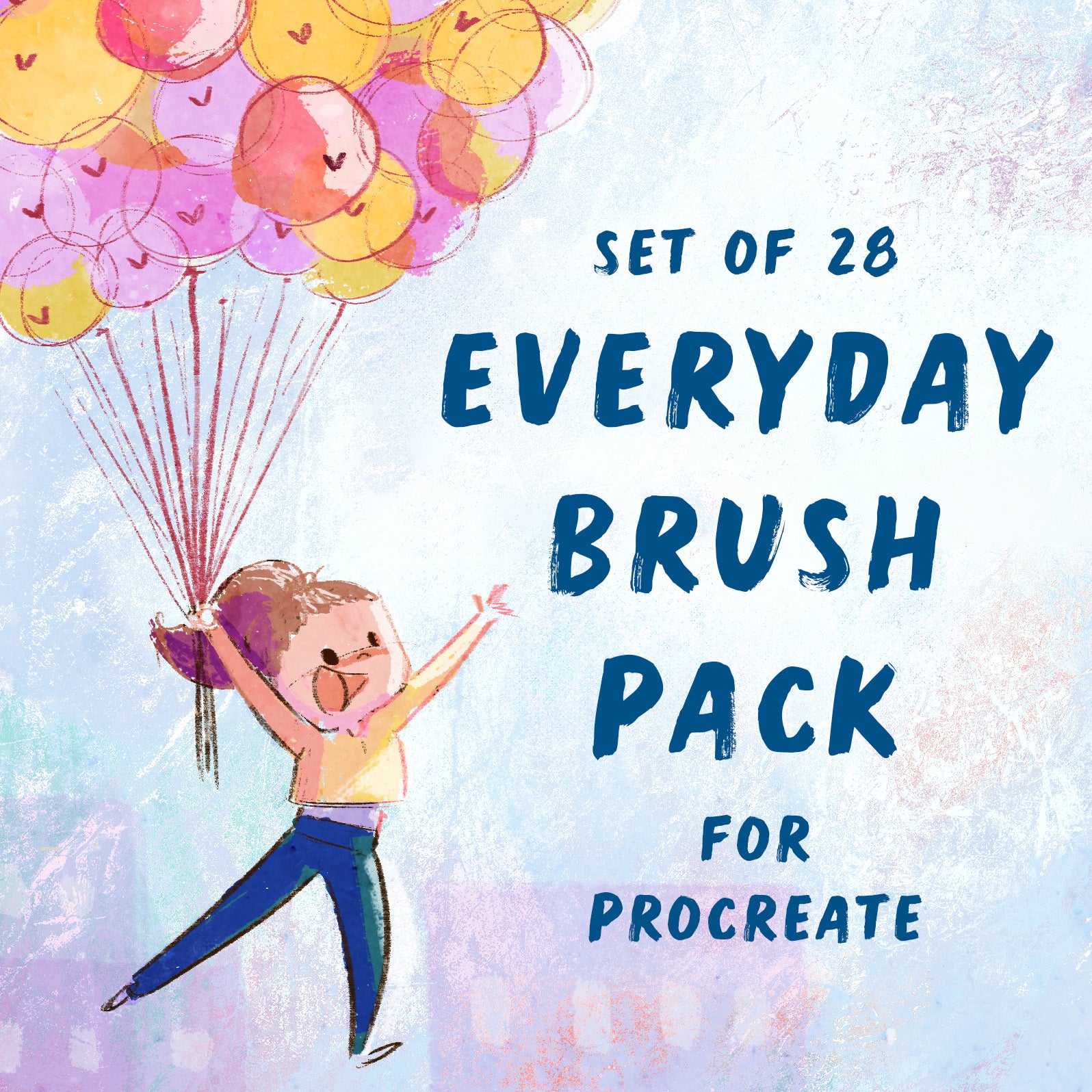 Procreate Brushes - Everyday Texture Pack – Carlianne Creates