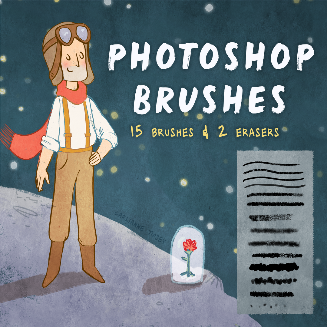 Photoshop Brushes - Digital Download – Carlianne Creates