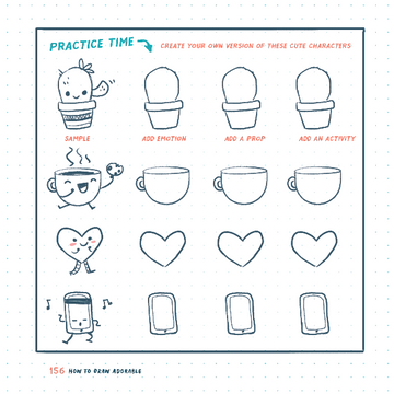 How to Draw Adorable: Joyful Lessons for Creating Cute Art – Carlianne ...